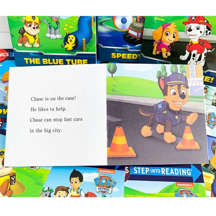 Step Into Reading Paw Patrol Phonics Small 12 Books Set – Jouka Joue