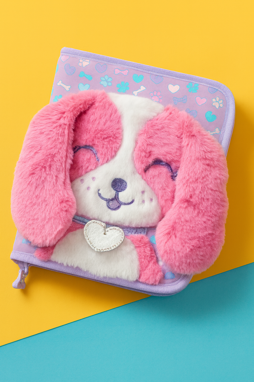 Smiggle Stationery Set Zip Pencil Case Dog Design – Jouka Joue