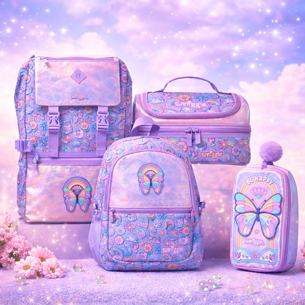 Smiggle Purple Butterfly | Build Your Own Set – Jouka Joue